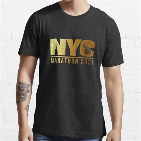 Tcs 50th New York City Marathon Run 2021 Marathon Runner T Shirt By