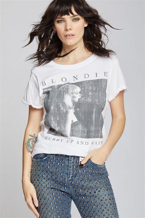 Blondie Hurry Up And Wait Vintage Tee Recycled Karma Brands