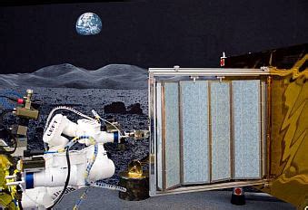 ESA Lander Solar Array Deployment