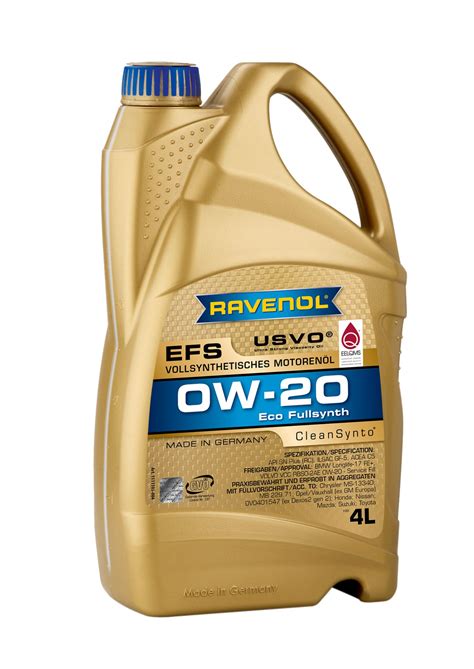 RAVENOL EFS ECOFULLSYNTH. SAE 0W-20 – Ravenol Malaysia