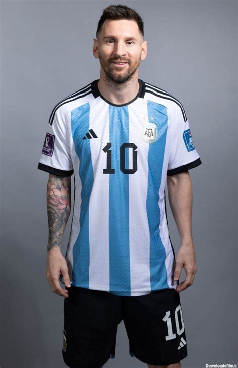 عکس مسی در قهرمانی جام جهانی