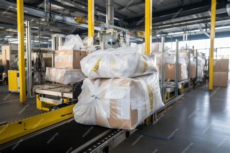 Premium Photo Storehouse Automatic Packages Loading Technology