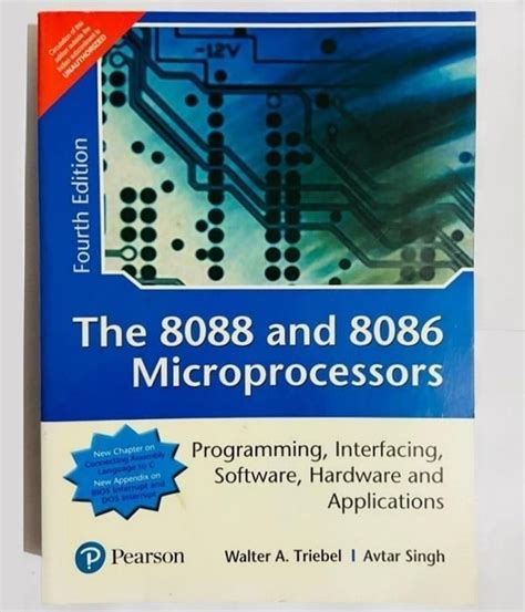 The 8088 And 8086 Microprocessors 4e By Triebel A2z Book Hub