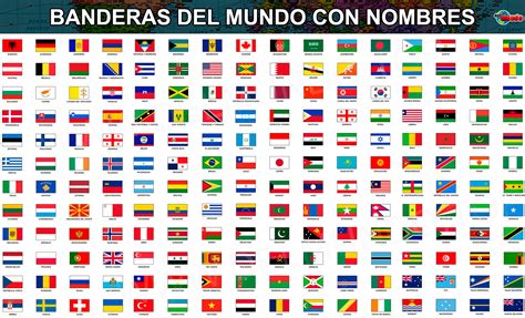 Todas Las Banderas Del Mundo Con Nombres 2024