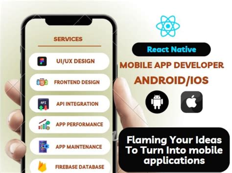 React Native App Developer For Ios Android Mobile Application