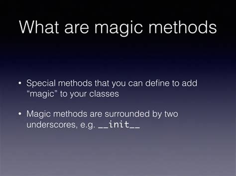 python magic methods a practical example pdf