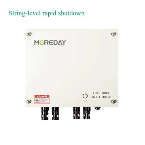Firefighter Safety Switch 2 Pole 1 String 1500V DC PV Disconnector