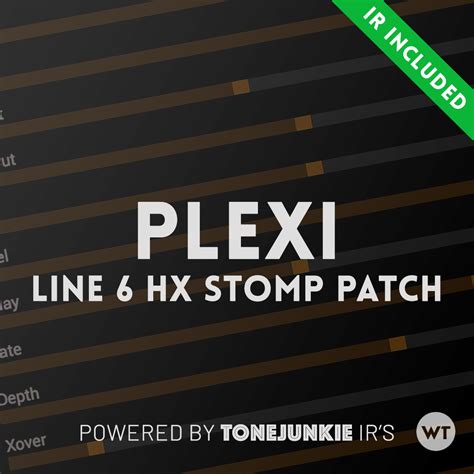 PLEXI Line 6 HX Stomp Patch Worship Tutorials