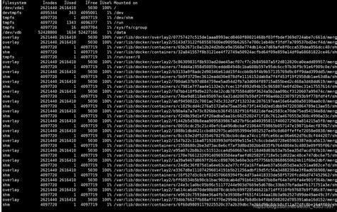 Docker容器无法启动， No Space Left On Deviceerror Response From Daemon
