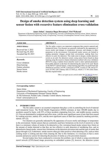 High Accuracy Sensor Nodes For A Peat Swamp Forest Fire Detection Using Esp32 Camera Pdf