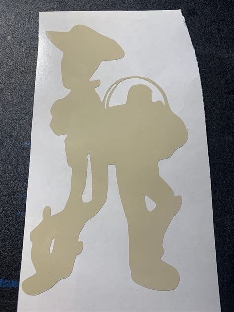 Buzz And Woody Toy Story Car Decal Disneydecal Etsy