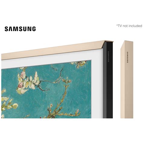 Samsung The Frame 85" ram (2021-2024, metall sandguld) - Elgiganten ...
