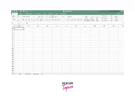 How To Create A Dashboard In Excel Scaler Topics