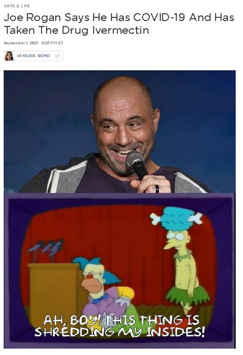 When Joe Rogan Tries Ivermectin For The First Time Scrolller