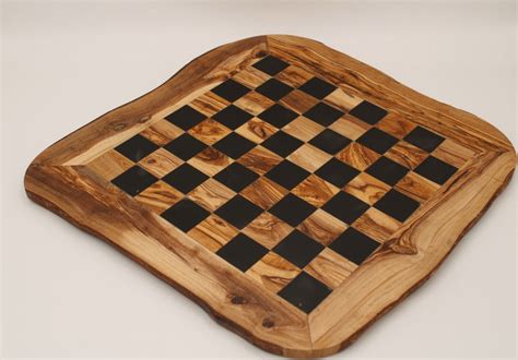 Rustic Chess Set Without Chess Pieces Chess Table Made Of Etsy