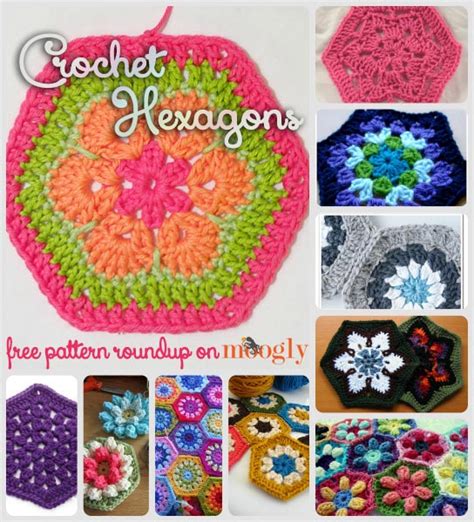 Happy Hexies 10 Free Crochet Hexagon Patterns Moogly