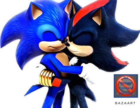 Sonic Movie 4 Sonic And Shadow Hugging Render By Jordanhuntermatter