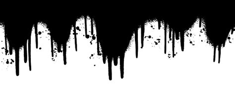 낙서 스프레이는 흰색 배경에 고립 된 선과 그런 지 점을 그렸습니다 검은 색 잉크가 벽 벡터 일러스트레이션에 선과 방울을 뿜어냅니다 거리에 대한 스톡 벡터 아트 및 기타