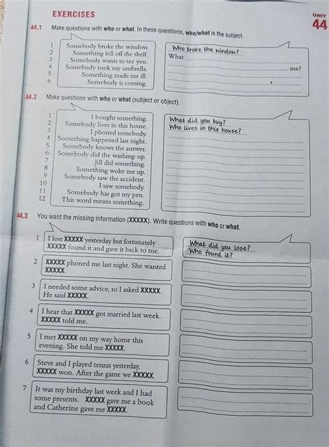 Subject And Object Questions Brainly Pl
