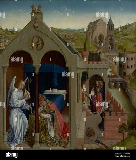 The Dream Of Pope Sergius Workshop Of Rogier Van Der Weyden