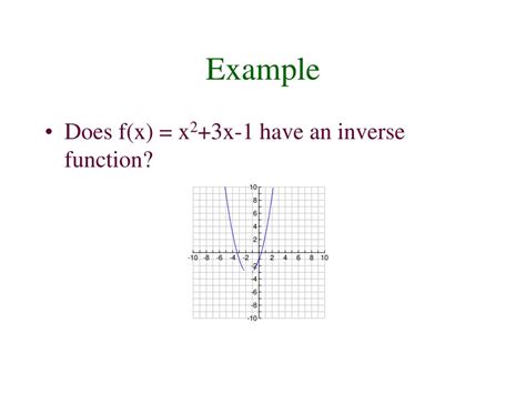 PPT Inverse Functions PowerPoint Presentation Free Download ID