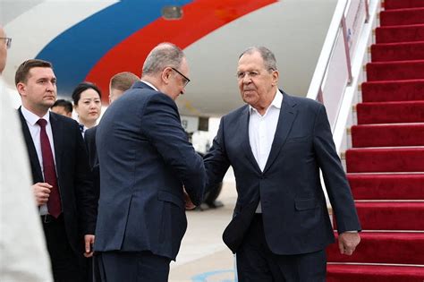 Lavrov Arrives In China For Talks On Iran Ukraine