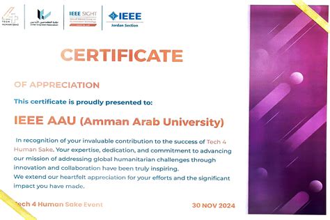 Amman Arab University Highlights Student Creativity Amman Arab University