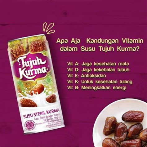 Jual Susu Steril Kurma Tujuh Kurma Shopee Indonesia