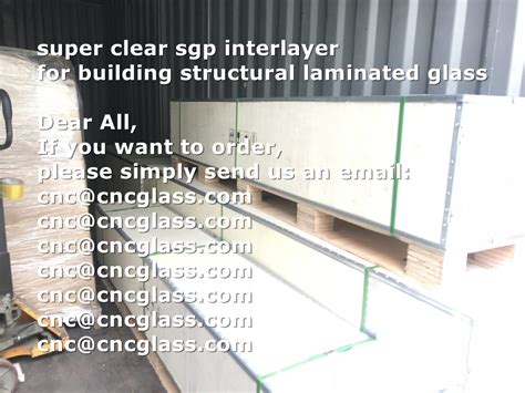 Super Clear Sgp Interlayer For Building Structural Laminated Glass 1
