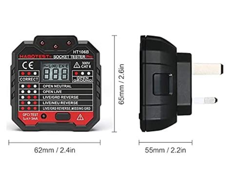 Electric Socket Tester Beone Advanced Rcd Automatic Neutral Live Earth