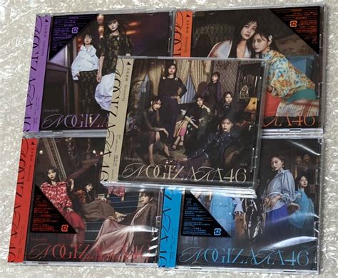 【未使用】乃木坂46 34th シングル「monopoly」 初回限定盤abcd（cd＋ Blu Ray）＋通常盤 5枚セット生写真シリアル