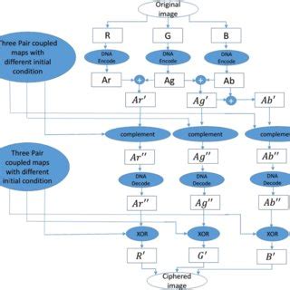 Block Diagram Of Color Image Encryption Scheme Based On Dna And Pair