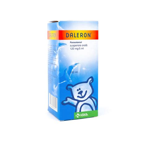 Daleron 120mg/5ml 100ml susp.orala