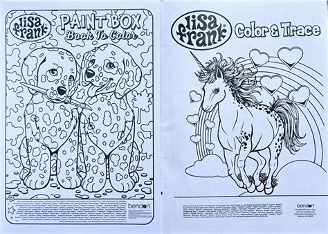 All Lisa Frank Coloring Pages