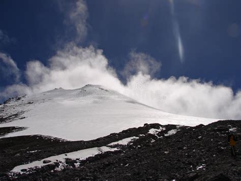 Chichonal Volcano Chiapas Mexico Stock Image Image Of Steam Nature