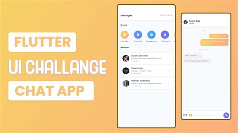 Flutter Ui Challange Chat App Development Youtube