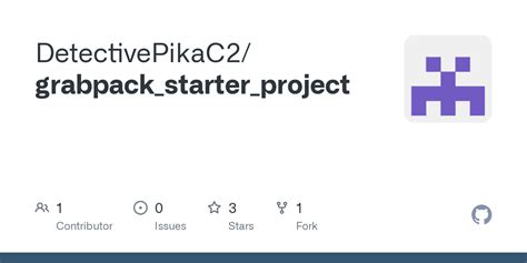 Github Detectivepikac2grabpackstarterproject