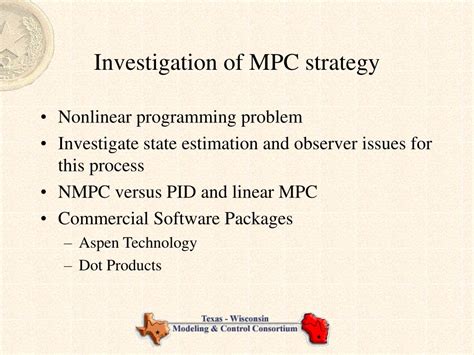 ppt dynamic modeling and model predictive control for packed reactive