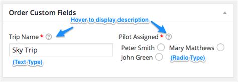 Woocommerce Admin Custom Order Fields Documentation Woocommerce
