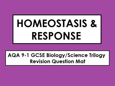 Aqa生物学gcse 9 1修订问题 雷竞技人工服务教学资源 雷竞技斗鱼s8赞助商