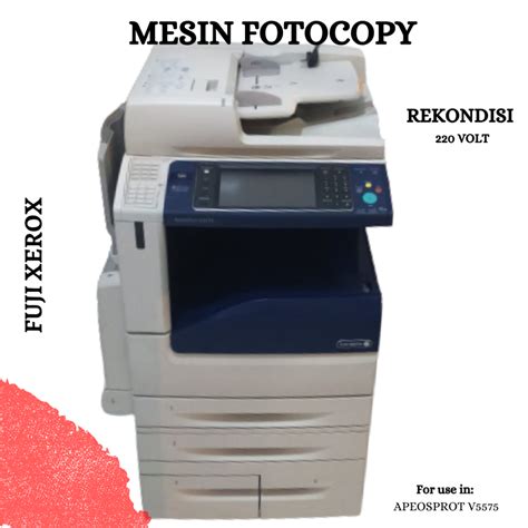 Jual Mesin Fotocopy Fuji Xerox Apeosport V 5575 V 5575 V5575 Shopee