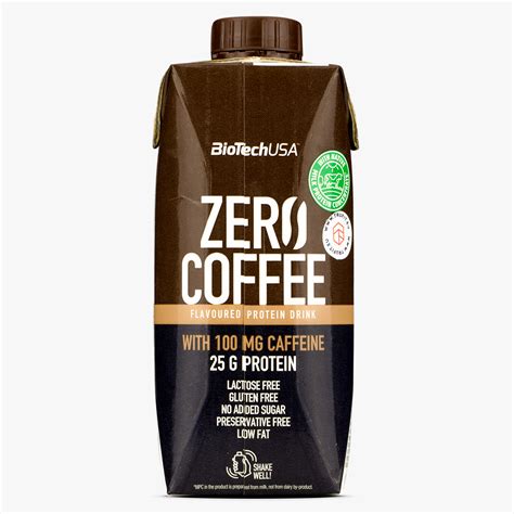 Biotech Usa Zero Coffee Protein Drink Healthy Boost Of Energy