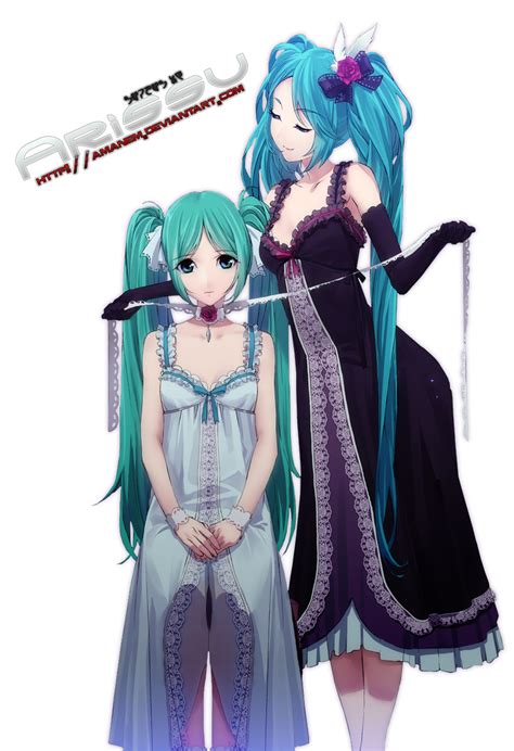 Hatsune Miku Render By Amanem On Deviantart