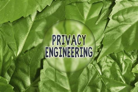 Text Caption Presenting Privacy Engineering Concept Meaning Engineered