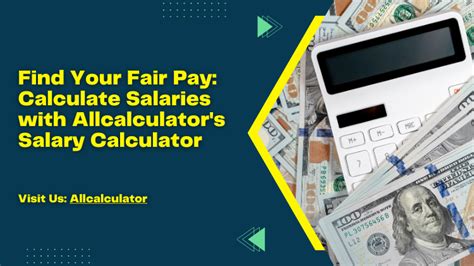 find your fair pay calculate salaries with allcalculator s salary
