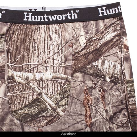 Mens Bangor Hunting Base Layer Pants Hiddn Huntworth Gear