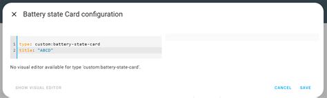🔋 Lovelace Battery State Card Dashboards And Frontend Home Assistant Community