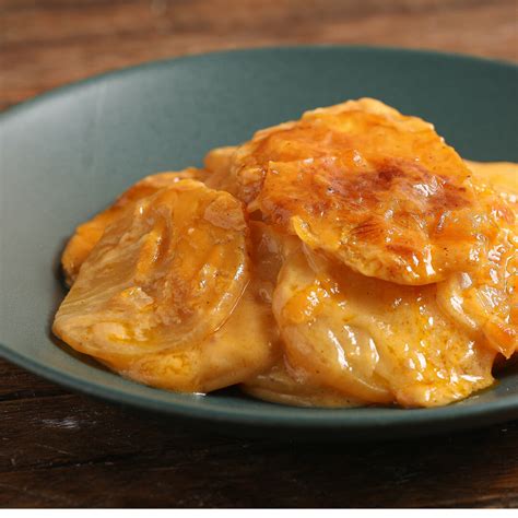 Easy Cheesy Scalloped Potatoes The Salty Cooker Flavorful Simple