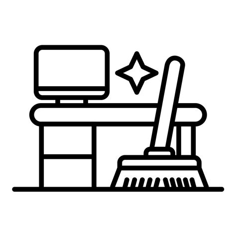 Office Cleaning Vector Icon 21707862 Vector Art At Vecteezy
