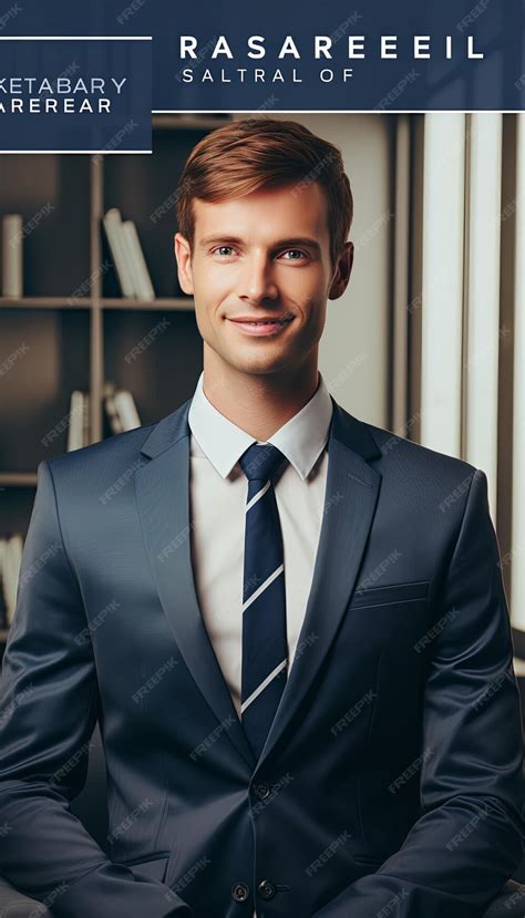 A Man In A Suit With A Tie That Says Hes A Good Man Premium Ai